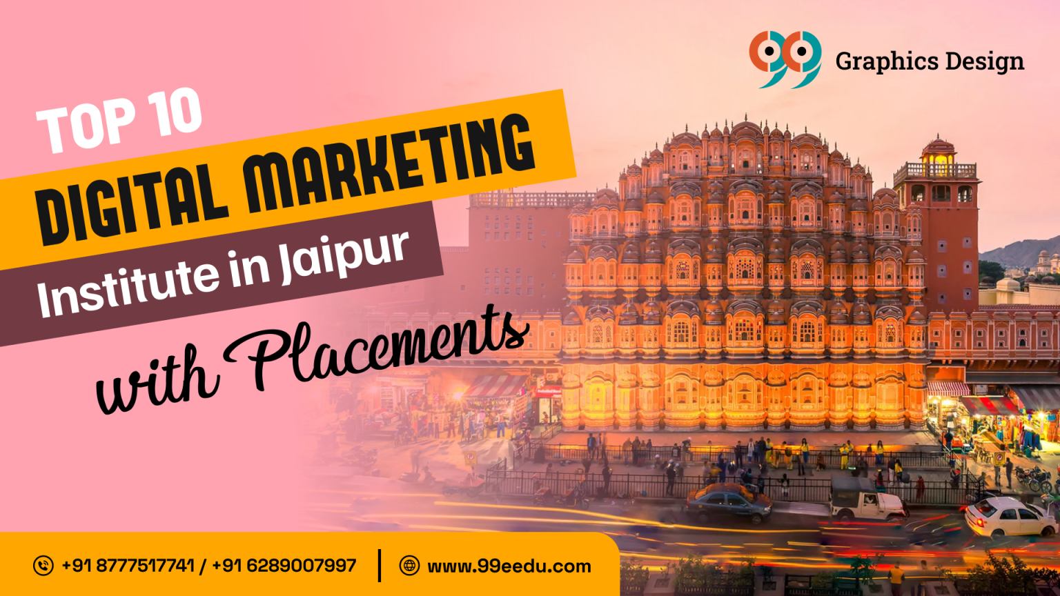 Top 10 Digital Marketing Institute in Jaipur With Placements - 99EEDU